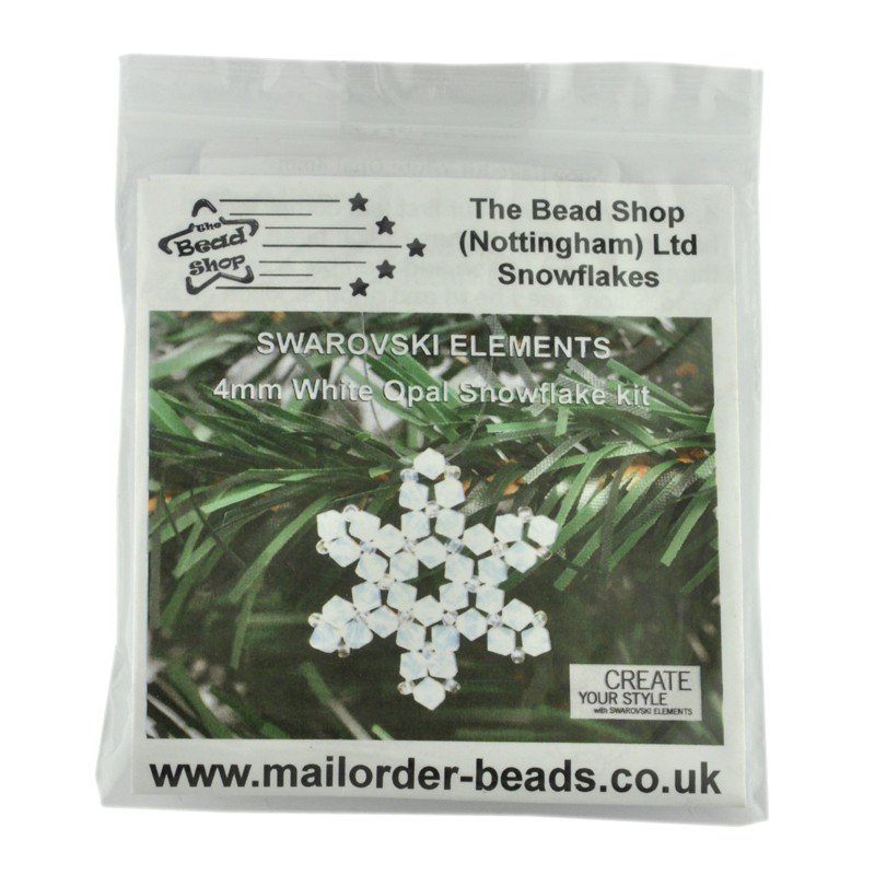 Festive Snowflakes Decoration Kit - The Bead Shop Nottingham Ltd