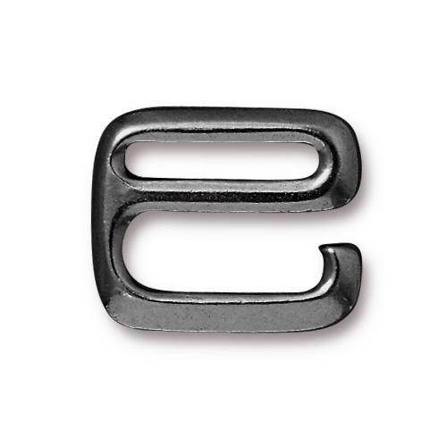 E hook 13mm Black Plated - The Bead Shop Nottingham Ltd