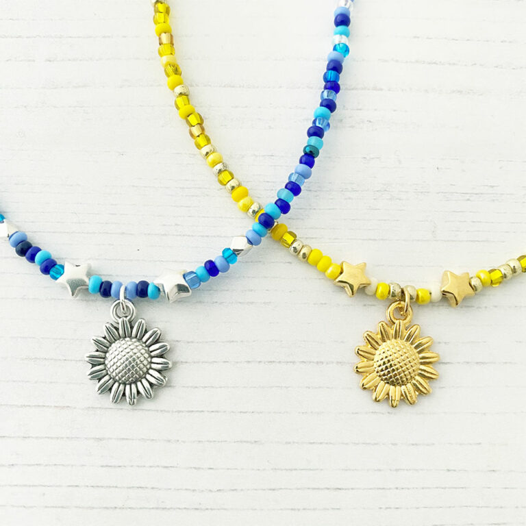 Make a Simple Bead Strung Necklace - The Bead Shop Nottingham Ltd